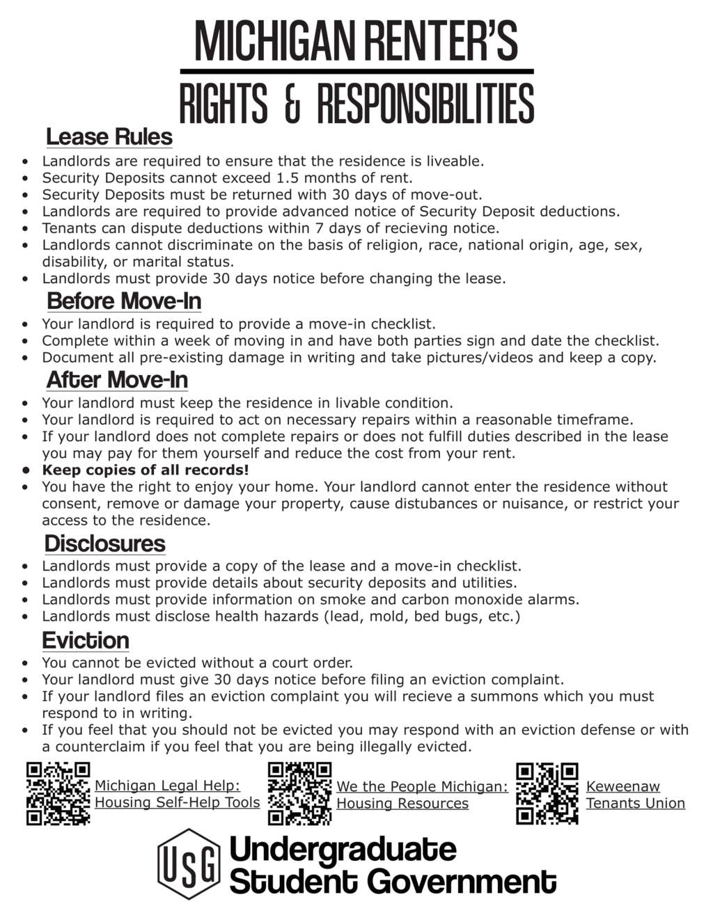 Off-Campus Housing - usg.mtu.edu