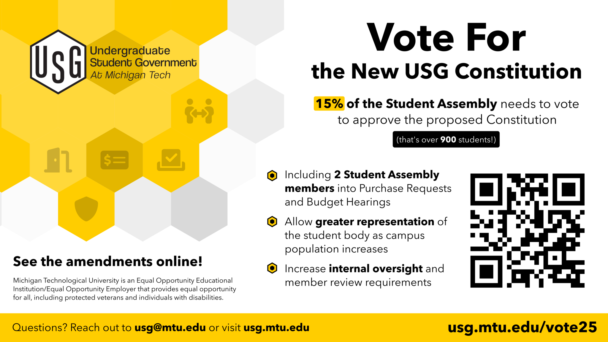 2025 Constitution Changes - usg.mtu.edu
